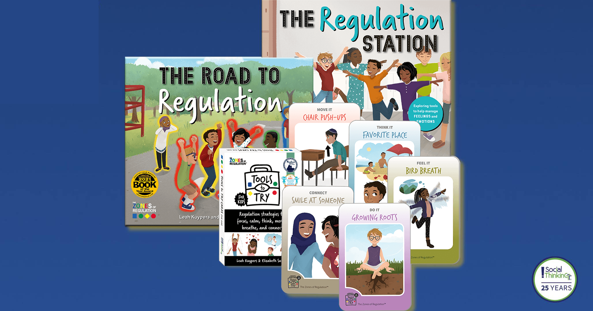 Zones Storybook Set + Zones Tools to Try Cards for Kids Bundle