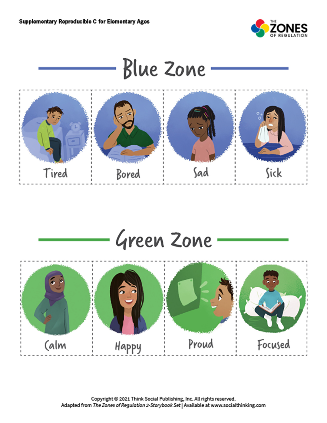 Zones Of Regulation Toolbox Free Printables Zones Of Regulation