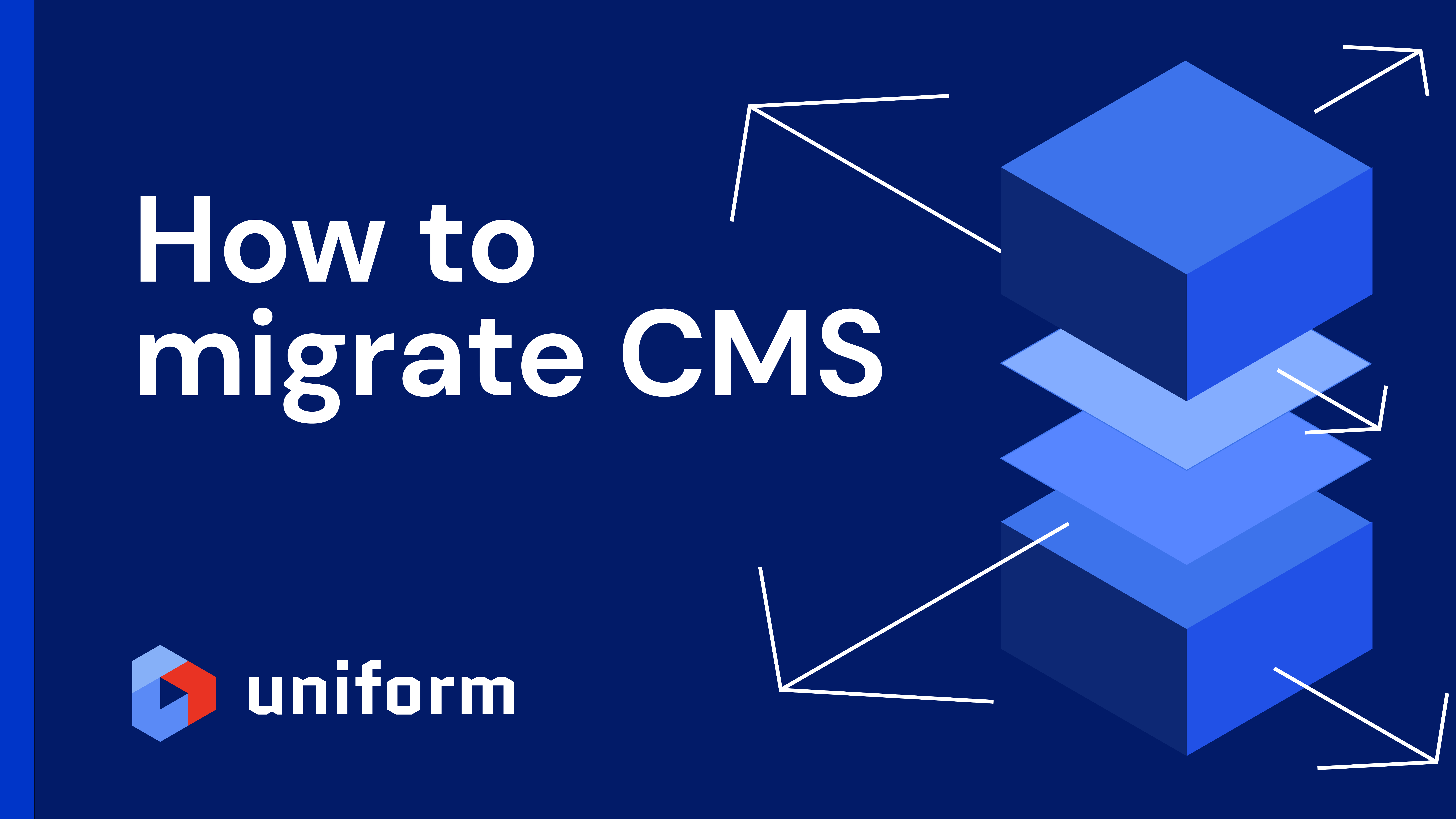 CMS migrations: the complete guide | Uniform DXCP