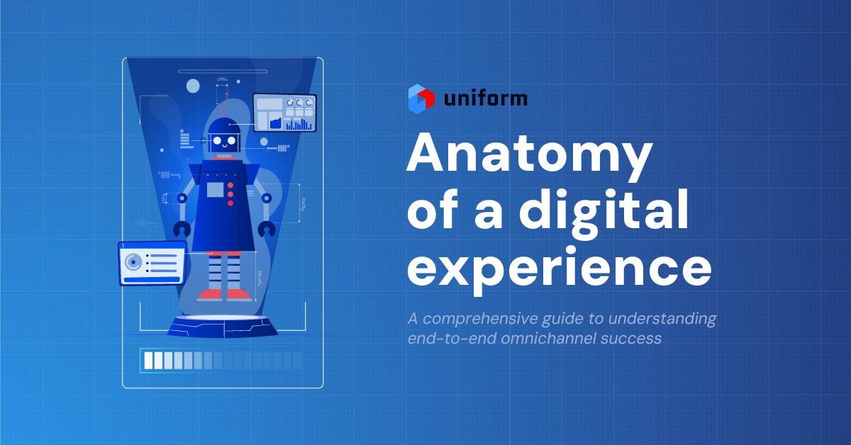 Anatomy of a digital experience | Uniform Composable DXP