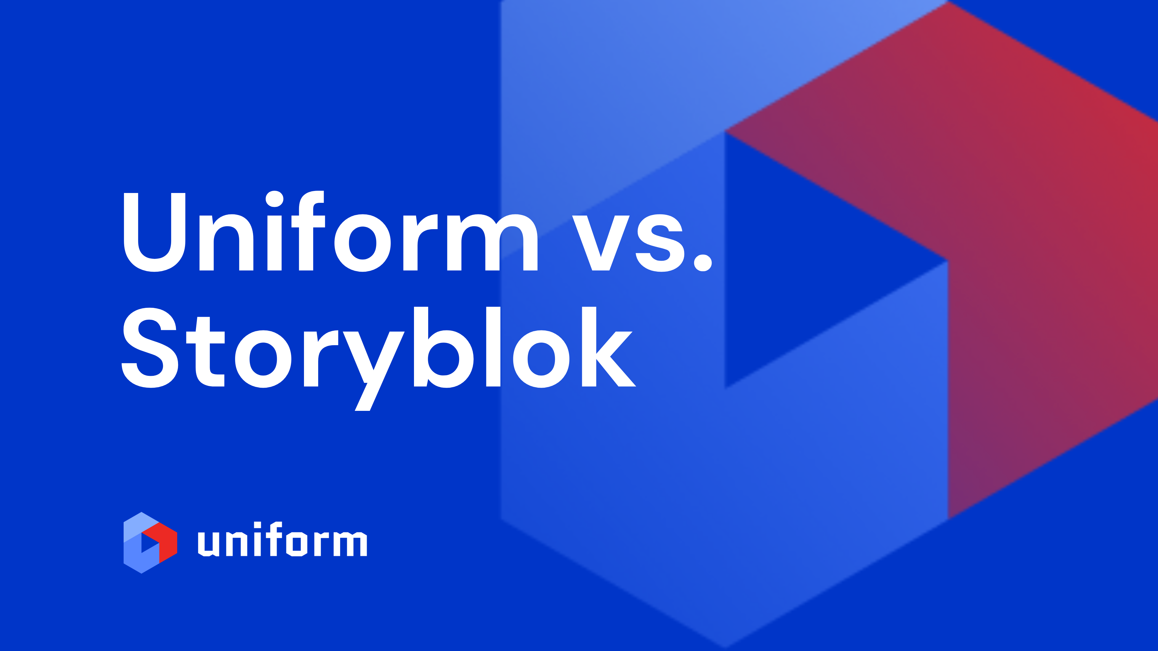 Storyblok Alternative | Storyblok vs Uniform